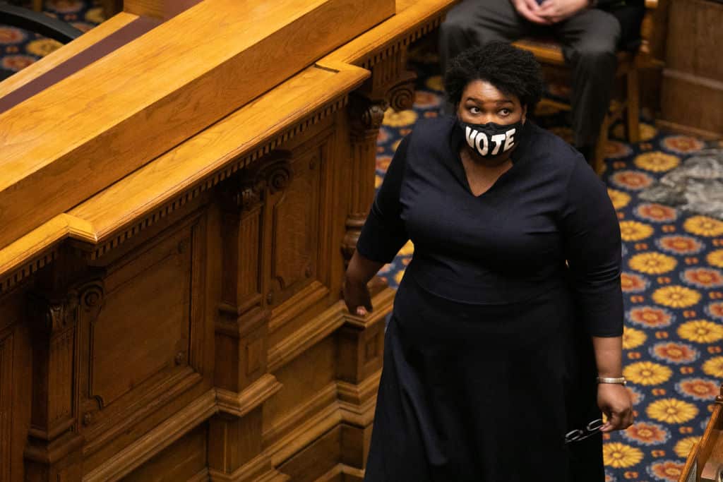 IN CAHOOTS? Stacey Abrams’ judge sister appears to be helping her grow ...